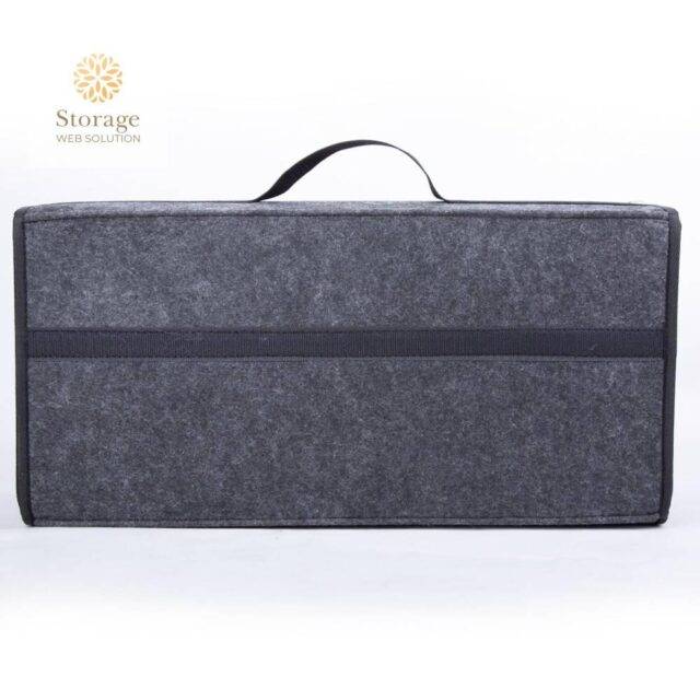 Foldable Felt Car Trunk Organizer - Storage Web Solution
